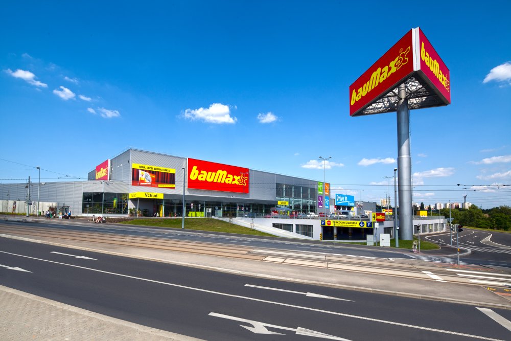 Obchodní centrum Michle - BAUMAX, Praha - Michle