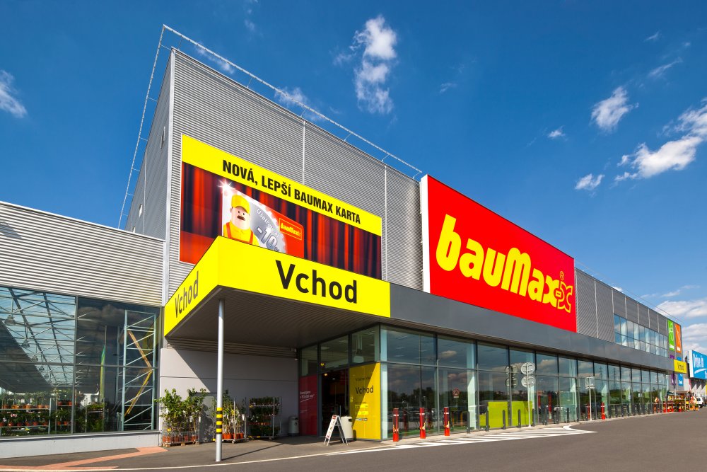 Obchodní centrum Michle - BAUMAX, Praha - Michle
