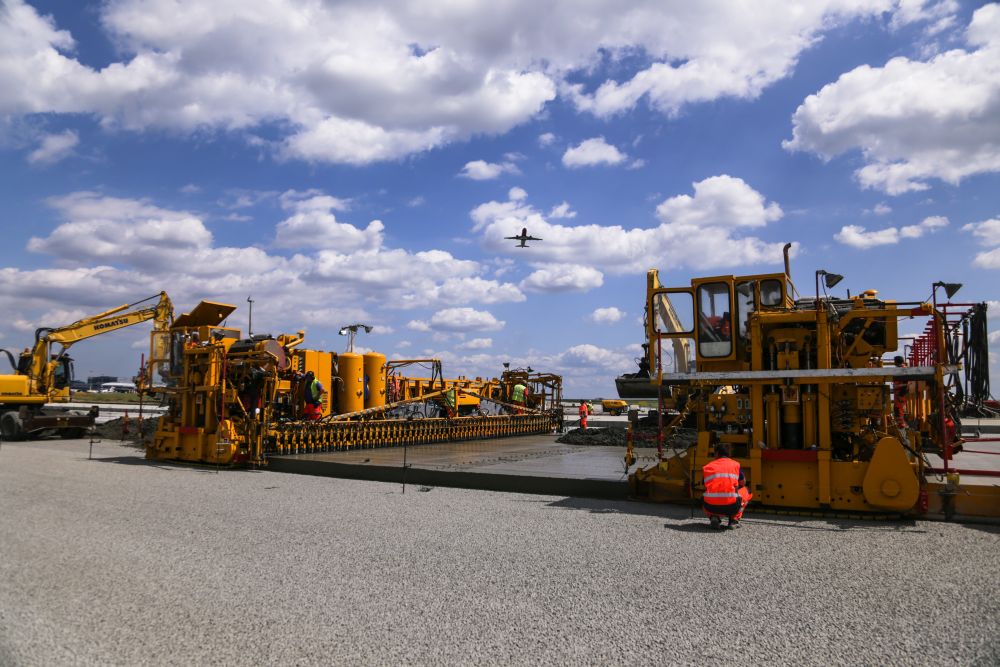Rekonstrukce hlavní dráhy - Letiště V. Havla Praha