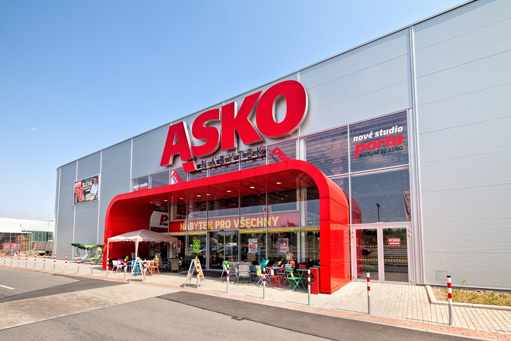 Prodejna nábytku ASKO, Olomouc